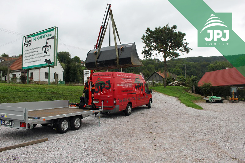 Jeřáby Maxilift typu 110 - JPJForest.cz
